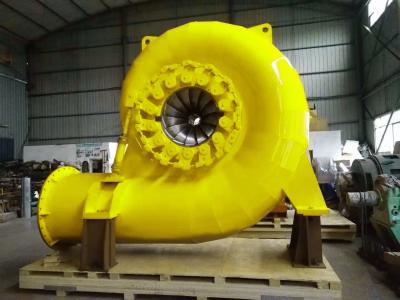 China Power Stainless Steel Francis Turbine Generator 300KW-20MW Vertical or Horizontal Installation for sale