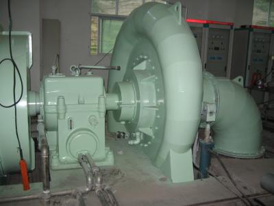 China Stainless Steel Vertical/Horizontal Francis Turbine Generator 300KW-20MW for sale