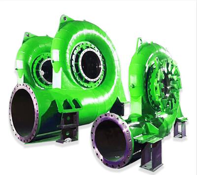 China Stainless Steel Automatic Francis Water Turbine Generator 6.3kV Vertical Or Horizontal Installation for sale