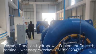 China 400V 800V 6.3kV 10kV Rated Voltage Stainless Steel Runner Francis Turbine Generator for sale