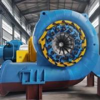 China Compact 300Kw-20Mw Stainless Steel Francis Water Turbine Generator For Hydro Power Plant for sale