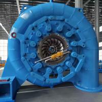 China Francis Turbine Generator 450-1000RPM Rated Head 20m-300M Rated Voltage 400V-10kV for sale