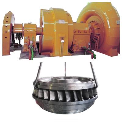 China Precision Francis Turbine Generator Stainless Steel Runner Material And Rated Frequency 50Hz/ 60HZ for sale