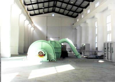 China Micro Pelton Hydro Turbine Generator Green Color 90m-600m Warter Head for sale