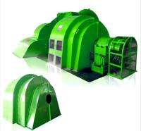 China High Voltage Pelton Hydraulic Turbine Generator 6-10kV Rated Voltage 500-3000r/min Air/Oil Cooling for sale