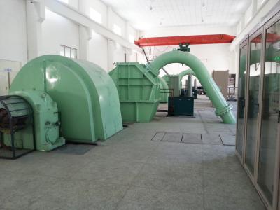 China 100kw-50mw 6-10kV F Rated Frequency Pelton Turbine Generator With Stainless Steel Runner for sale