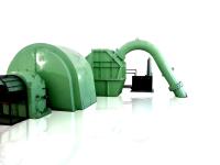 China Efficiency Air/Oil Cooled Pelton Turbine Power Generator 6-10kV 50Hz/60Hz Power Output 100kw-50mw for sale