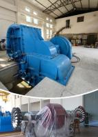 China IP54 Rated Pelton Turbine Power Generator With Brushless / Thyristor Excitation for sale
