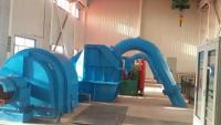 China 100-1000A Rated Current Air / Oil Cooled Cast Iron / Stainless Steel Pelton Type Turbine Generator for sale