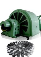 China 100kW-50MW Brushless Excitation Pelton Turbine Generators For Hydropower Projects for sale