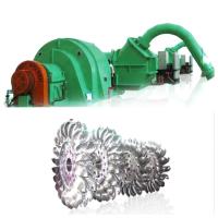 China Customizable Design Pelton Turbine Generator with Flow 0.48 M3/s To 1.23 M3/s and 5 In 1 Integrated Control Panel for sale