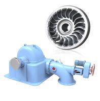 China Stainless Steel Turgo Turbine Generator Vertical / Horizontal Installation 200kW-30MW Power for sale