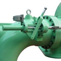 China Vertical Stainless Steel Turgo turbine 200kW-30MW 50-400m Rated Head for sale