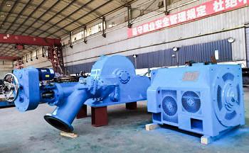 China Efficiency Vertical Turgo Turbine Generator 200kW-30MW 50Hz/60Hz Rated Frequency for sale