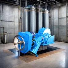 China 30MW Vertical Turgo Turbine Generator with 50Hz Frequency and 500-3000rpm Speed for sale