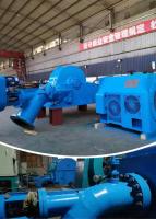 China Hydro Power Equipment Turgo Turbine Water Turbine Generator 5t-20t Rated Head 50-400m for sale