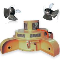 China 30-60 Years Lifespan Stainless Steel Kaplan Hydro Turbine Generator for 5-50m Rated Head for sale