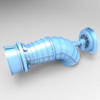 China High Efficiency Tubular Water Turbine / Mini Hydroelectric Turbine Generator for sale