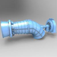China Hydro Power Tubular Turbine Generator , Water Powered Tubular Water Turbine for sale