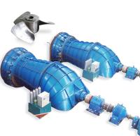 China Hydro Power 150RPM 100KW Tubular Turbine Generator for sale