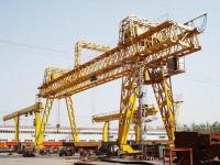 China 5 Ton 10 Ton 20 Ton 500 Ton Double Girder Overhead Travelling Crane for sale