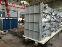 China SS Tube Aluminum Fin Heat Exchanger Efficiency 90% For Hydropower Station for sale