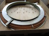 China Operating Temperature Range 0-80°C Air Oil Cooler 500x500x500 Mm Hydraulic Turbine Unit Oil Cooler and Cooling Solution for sale