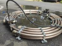 China Oil Viscosity Range 10-500 CSt Hydraulic Oil Cooler for Turbine for sale