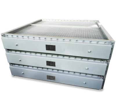 China OEM Right Mounting Hydraulic Oil Cooler for 10-500 CSt Oil Viscosity for sale