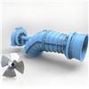 China Pit Type Micro Tubular Water Turbine Generator / Mini Hydro Turbine 200kw for sale