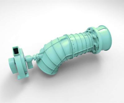 China Bulb Type Tubular Mini Hydro Turbine Hydroelectric Power Plant Generator for sale