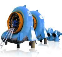 China 50Hz/60Hz Brushless / Brush Water / Air Cooled Water Turbine for sale