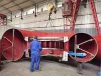 China Brush Excitation Mode Water Turbine Generator With Horizontal Installation Method for sale