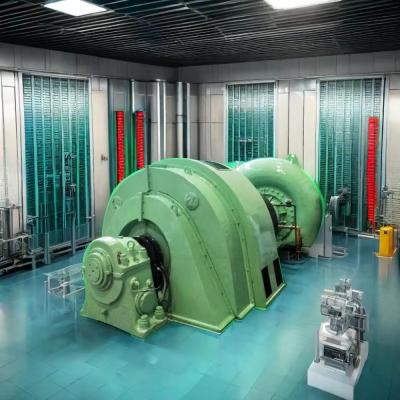 China Vertical/Horizontal Water Turbine Generator 450-1000rpm Speed Range 200kw-20mw Power Output for sale