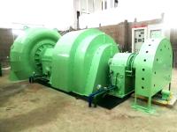 China Vertical/Horizontal Water Turbine Generator 450-1000rpm Speed Range 200kw-20mw Power Output for sale