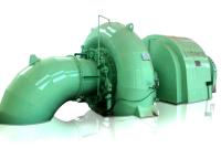 China Power Vertical Water Turbine Generator 200KW-20MW Automatic Control Customized Color for sale