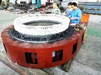 China Vertical Water Turbine Generator 200kw-20mw Power Output Rated Frequency 50Hz/60Hz Customized Color Air/Water for sale