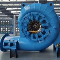 China Brushless Water Turbine Generator 450-1000 RPM Automatic/Manual Control 220V-690V Customized Color for sale