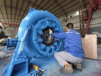 China Voltage Water Turbine Generator Automatic Control System Indoor/Outdoor Cooling 450-1000 RPM for sale