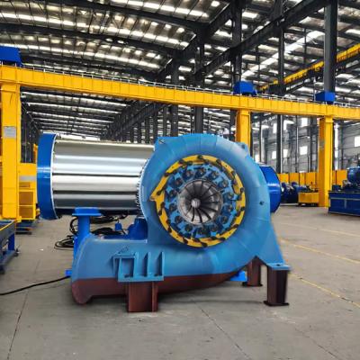 China Vertical / Horizontal Water Turbine Generator 450-1000 RPM with Brushless Excitation Mode for sale