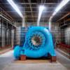 China Vertical / Horizontal Water Turbine Generator 450-1000 RPM with Brushless Excitation Mode for sale