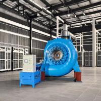 China Water Turbine Generator Indoor/Outdoor Installation 450-1000 RPM Air/Water Cooling 50Hz/60Hz Rated Frequency for sale