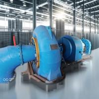 China Customized Color And Stainless Steel Materials Water Turbine Generator For Hydropower Plant for sale