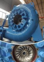 China Customized Color Vertical Water Turbine Generator with Static Silicon Excitation Mode for sale