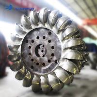 China Pelton Wheel Micro Hydro Generator / Small Water Turbine In Hydro Power Plant for sale
