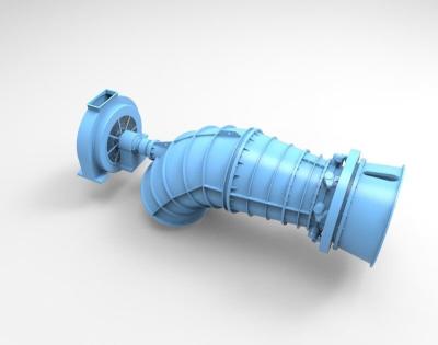 China Pit Type Tubular Turbine Generator Used In Hydroelectric Power Plant 100kw-70mw for sale