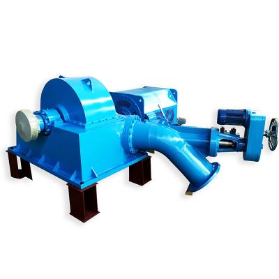 China 400-600mm Pipe Diameter Turgo Turbine Generator with Stainless Steel Runner and Vertical Installation for Hydropower for sale
