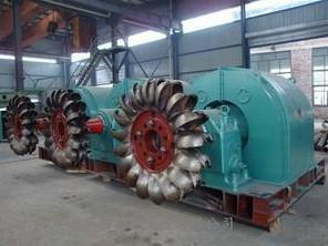 China Stainless Steel Runner High Head Water Turbine Designed For High RPM 600-1000rpm for sale