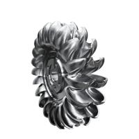 China Stainless Steel Runner High Head Water Turbine Designed For High RPM 600-1000rpm for sale