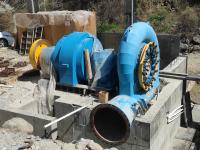 China Steel Stainless Steel High Head Water Turbine Durability For 5m-500m Water Head for sale
